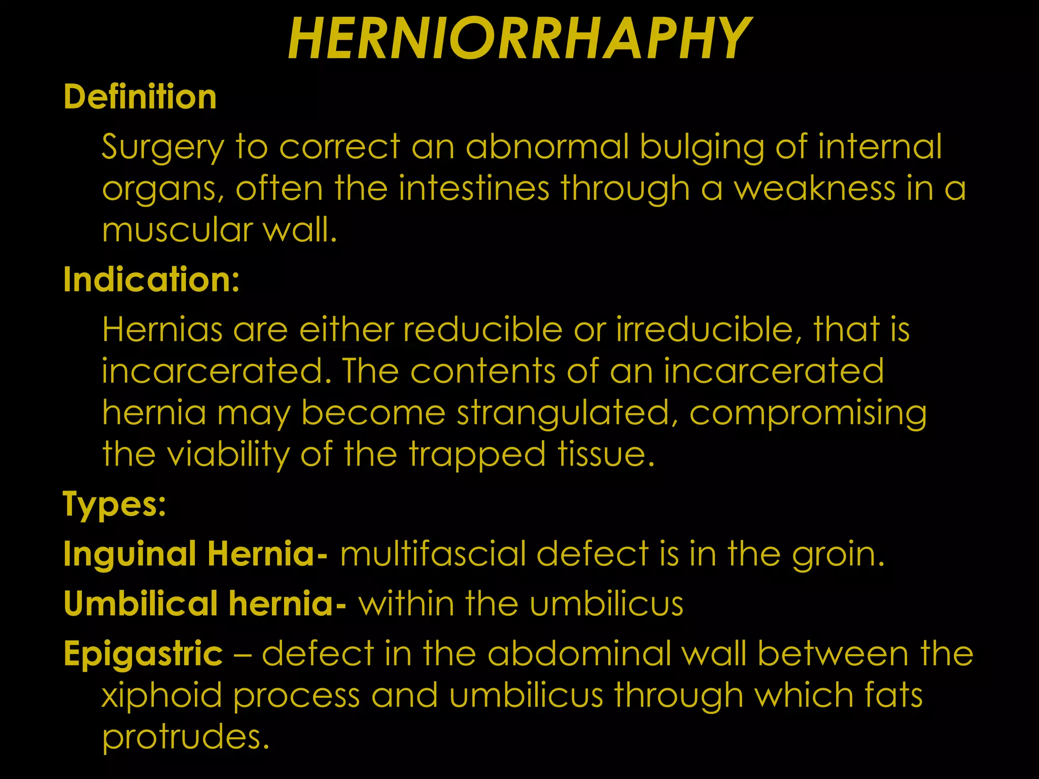 Common Surgical Procedures | PPTX