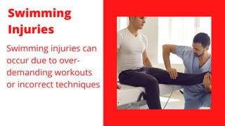 Common Swimming Injuries and Prevention | PDF