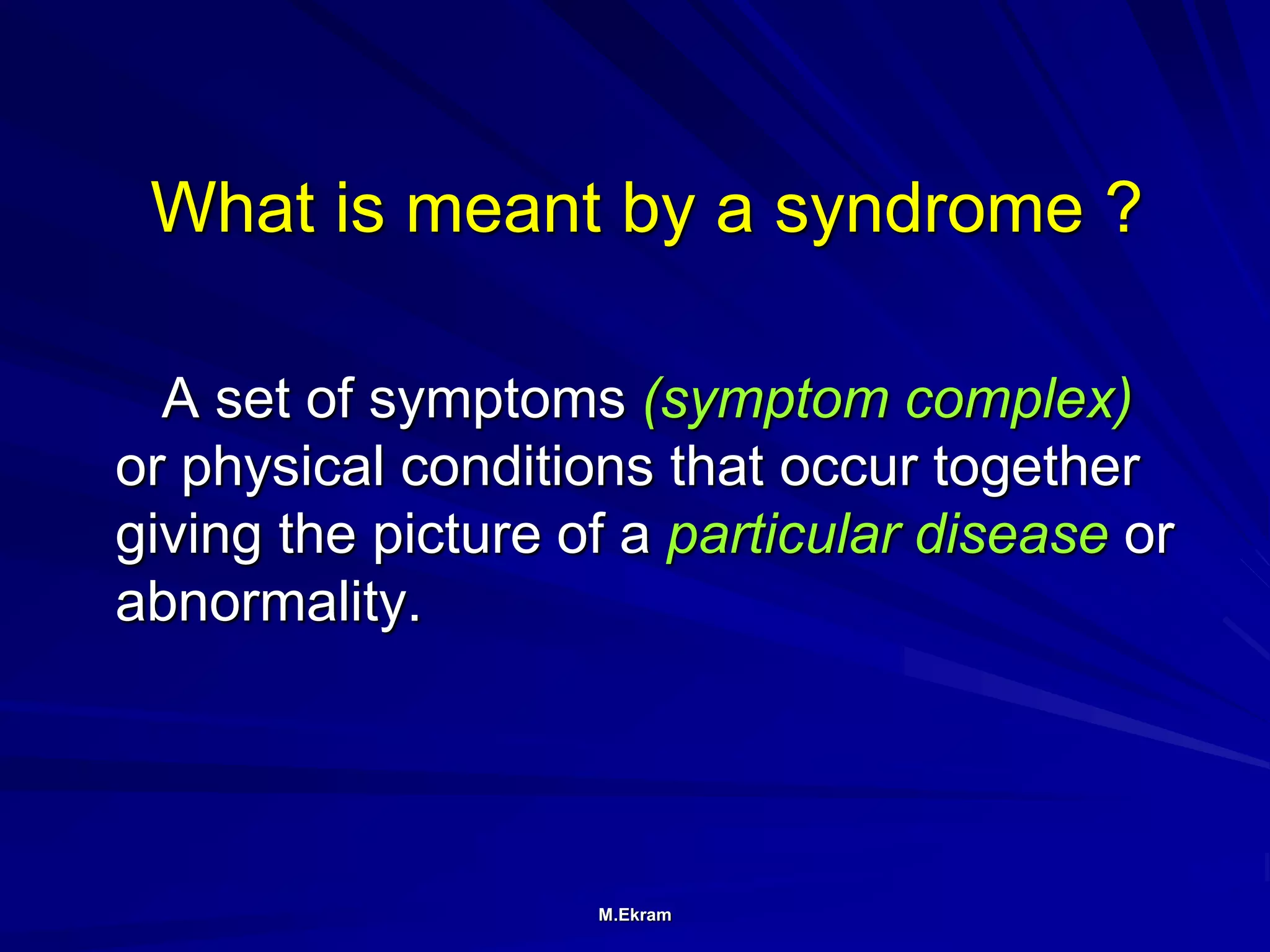Common Syndromes Affecting The Head And Neck Ppt