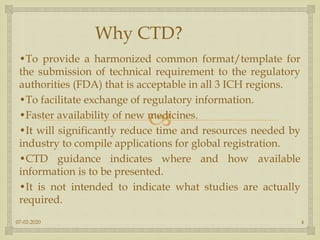 Common techanical document(ctd) | PPTX