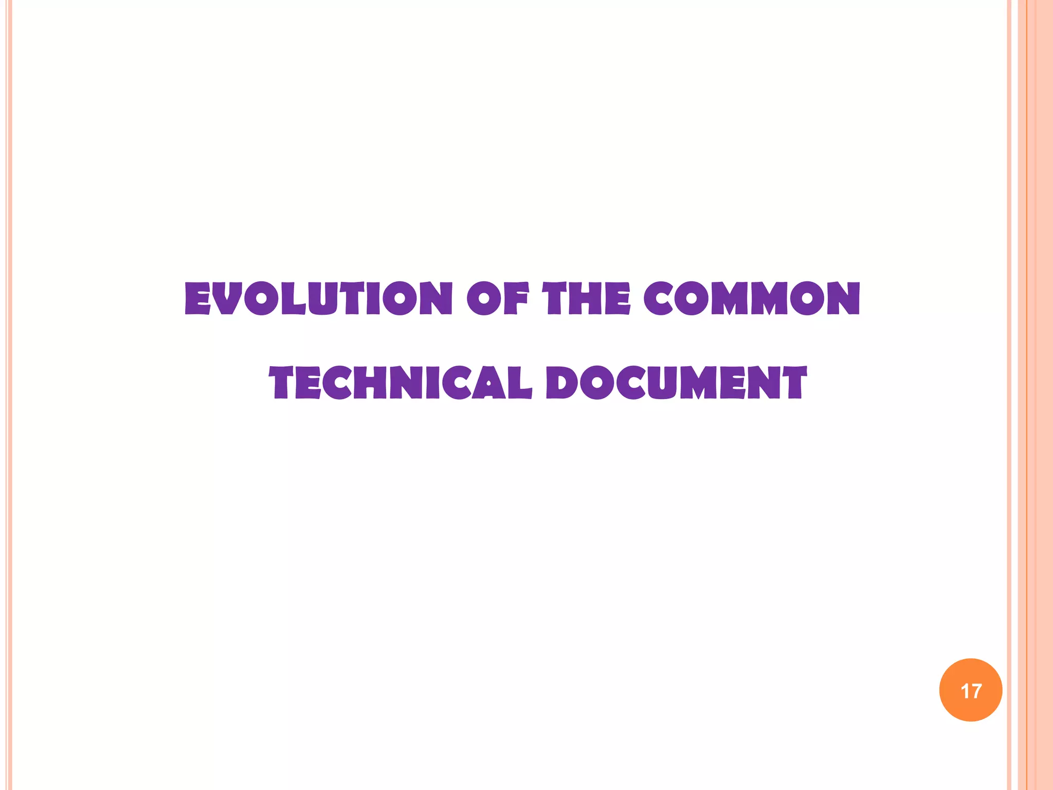 Common Technical Document | PDF