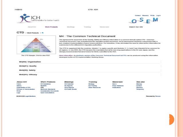Common Technical Document