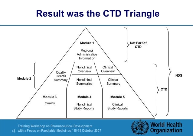 Common technical document (CTD – ICH)