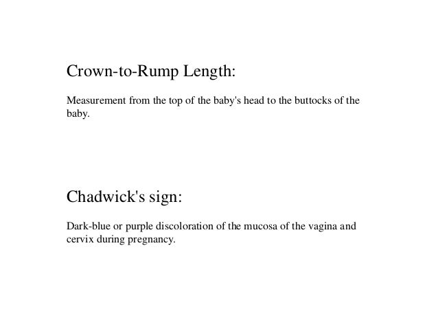 Chadwick S Sign