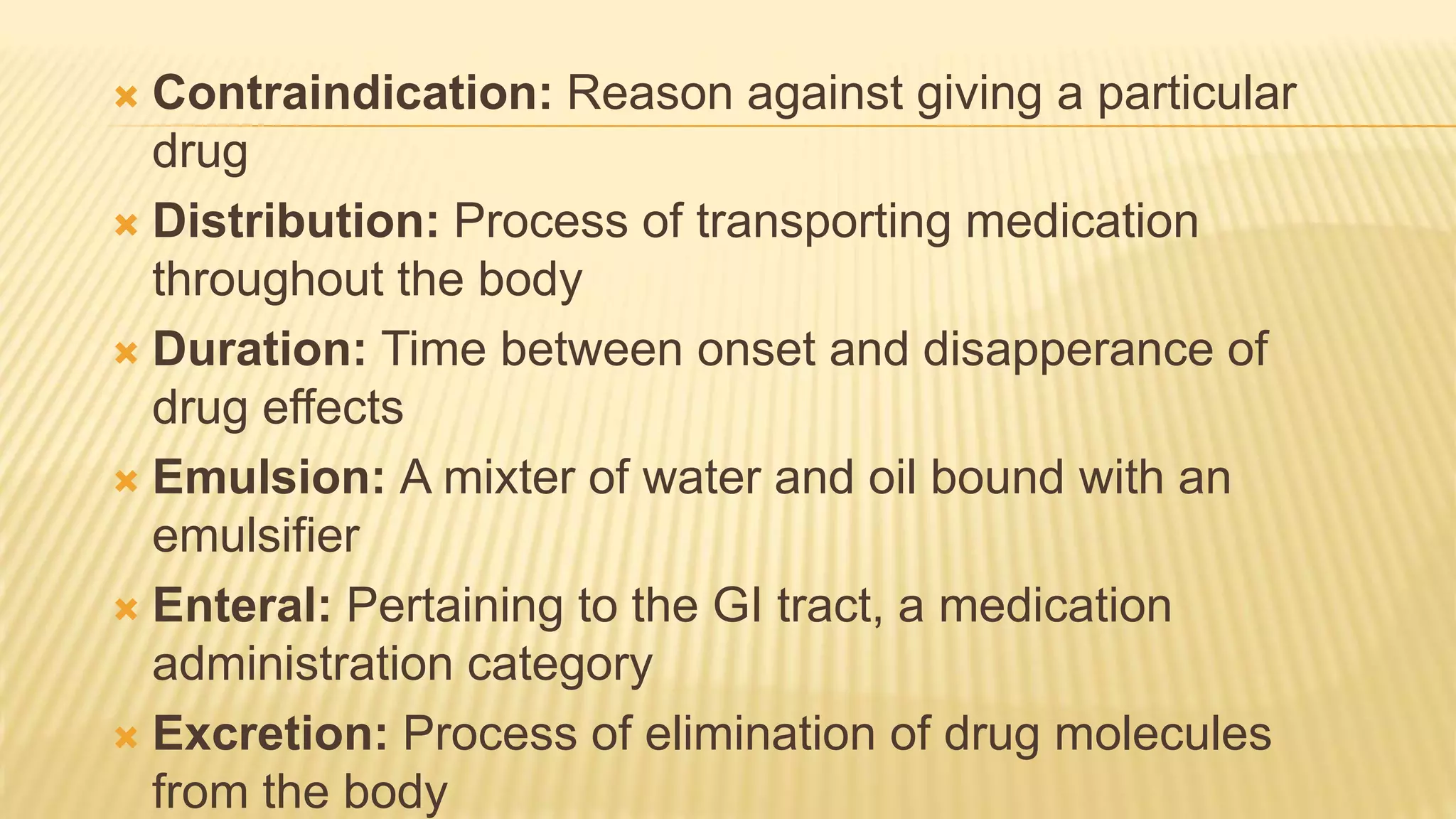 Common term in pharmacology | PPTX