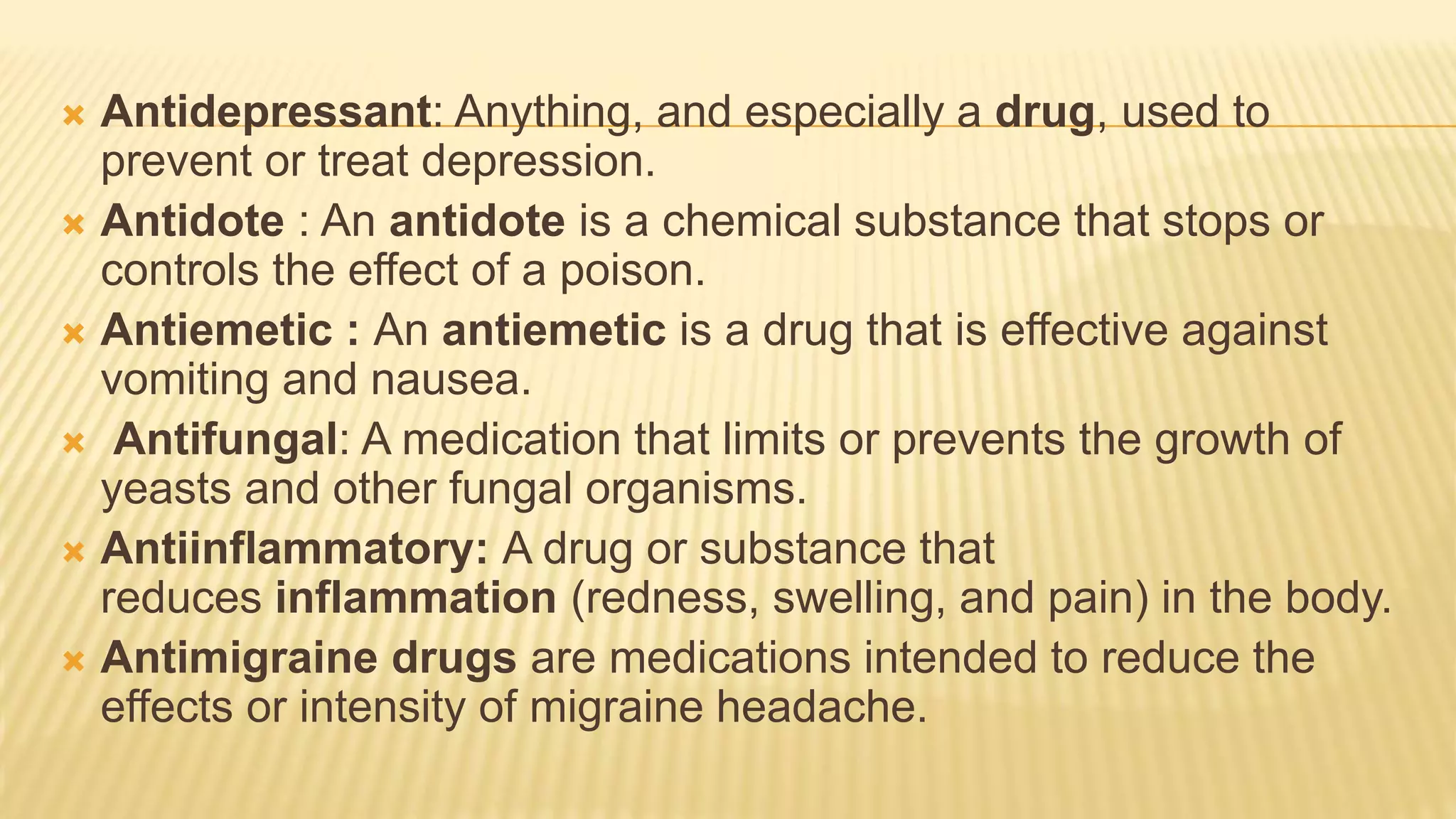 Common term in pharmacology | PPTX