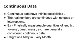 Comprehensive Overview of Common Statistical Terms and Notations in ...