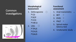 common investigations for pelvic floor.pptx