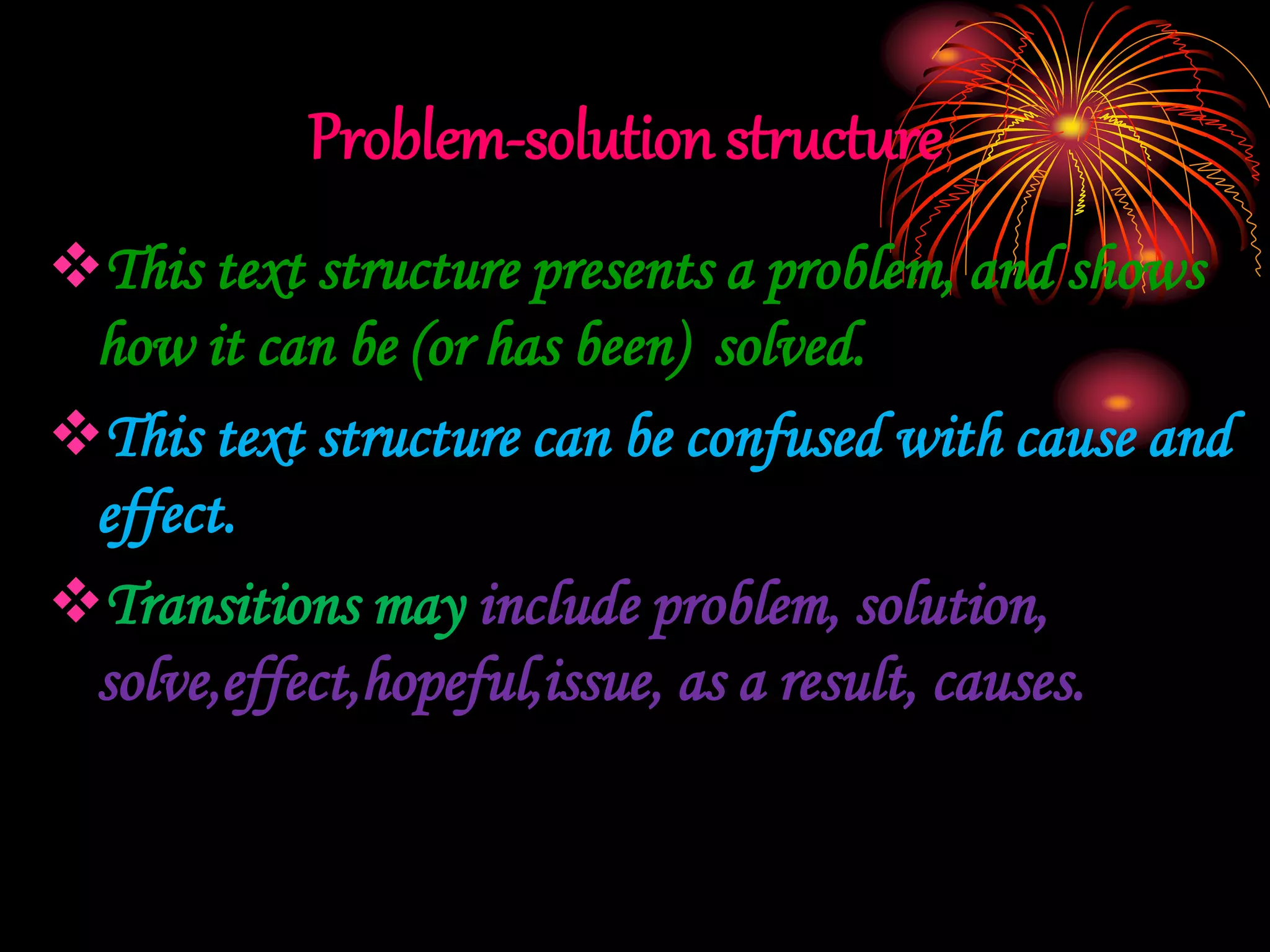 Common text structures | PPTX