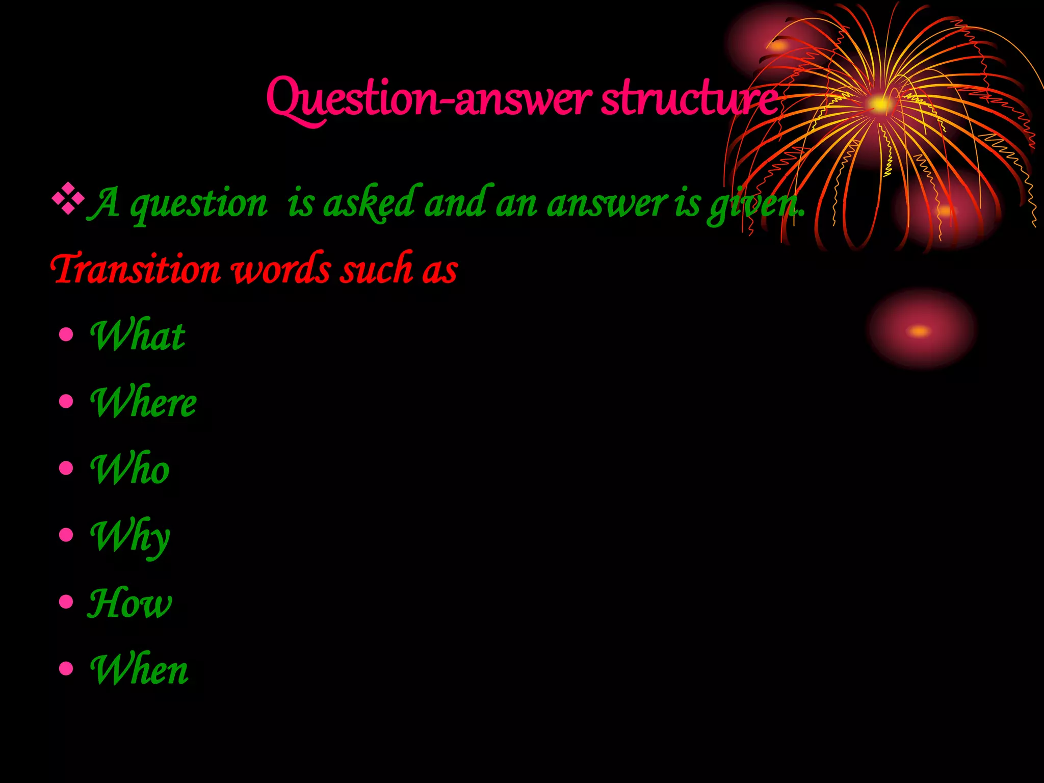 Common text structures | PPTX