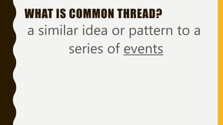 Common Thread Technologies | PPT
