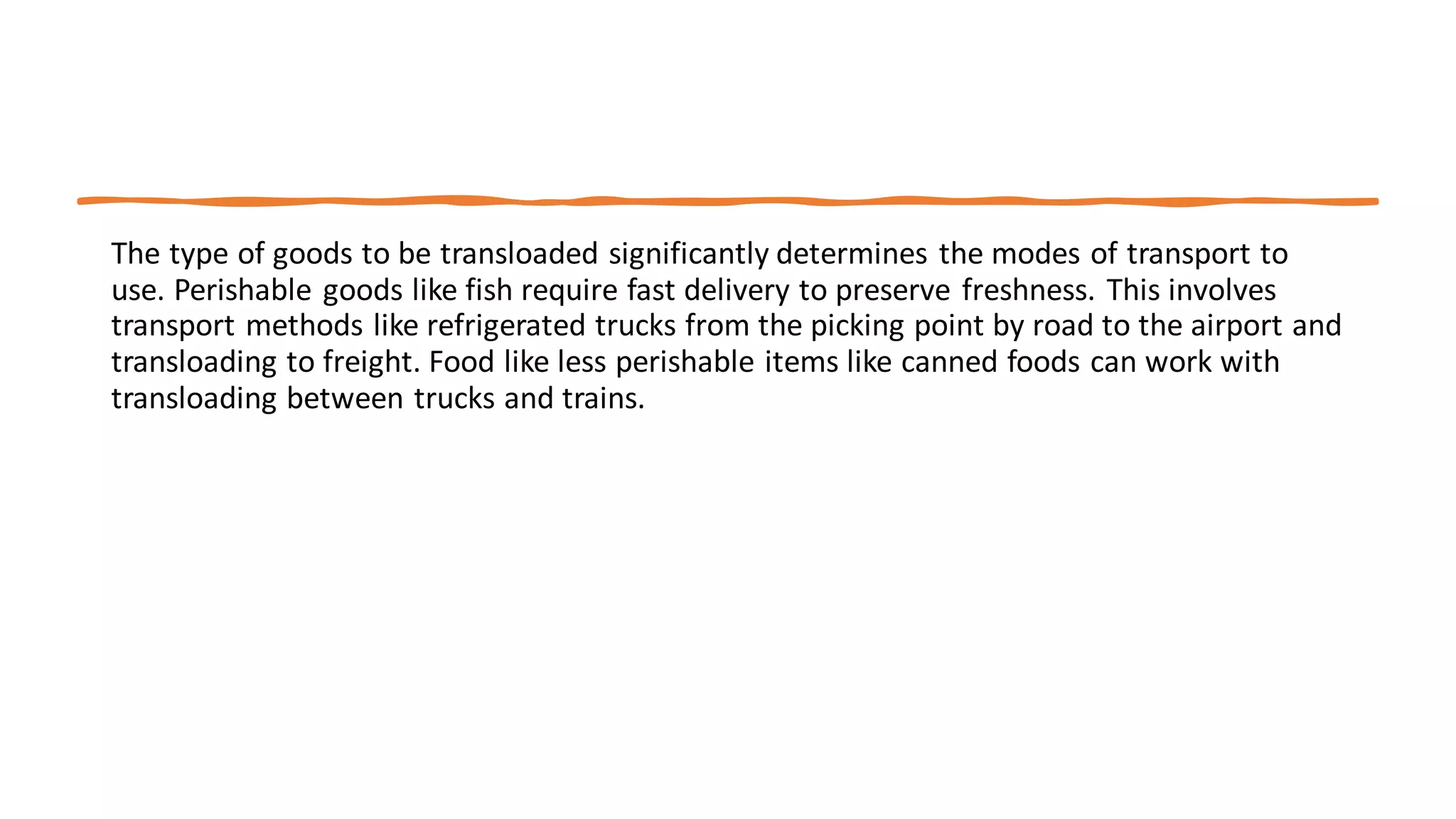 Common Transloading Types | PPT