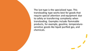 Common Transloading Types | PPT