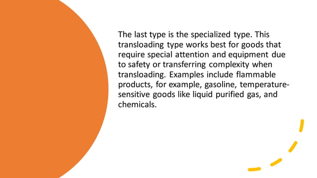 Common Transloading Types | PPT