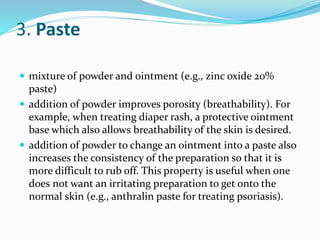 Common type of topical formulation | PPTX