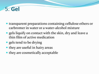 Common type of topical formulation | PPTX