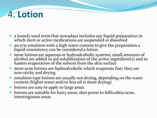 Common type of topical formulation | PPT