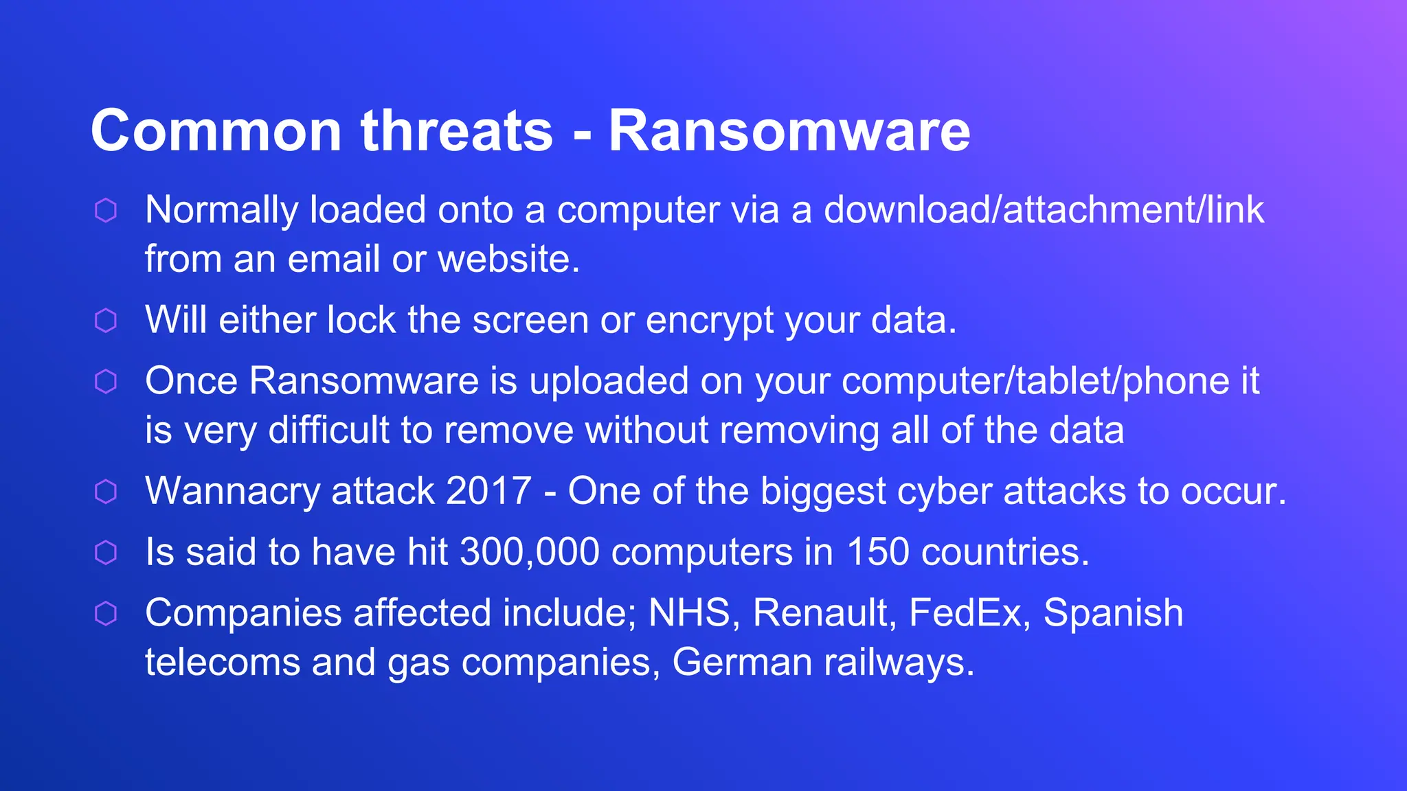 Common Types of Cyber Attacks & How to Prevent Them.pptx | Internet ...