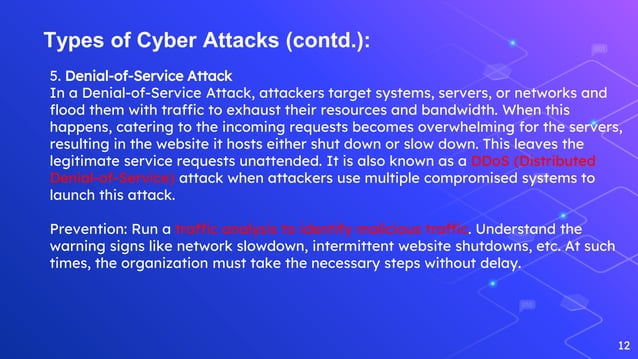 Common Types of Cyber Attacks & How to Prevent Them.pptx