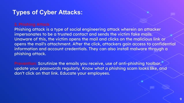 Common Types of Cyber Attacks & How to Prevent Them.pptx