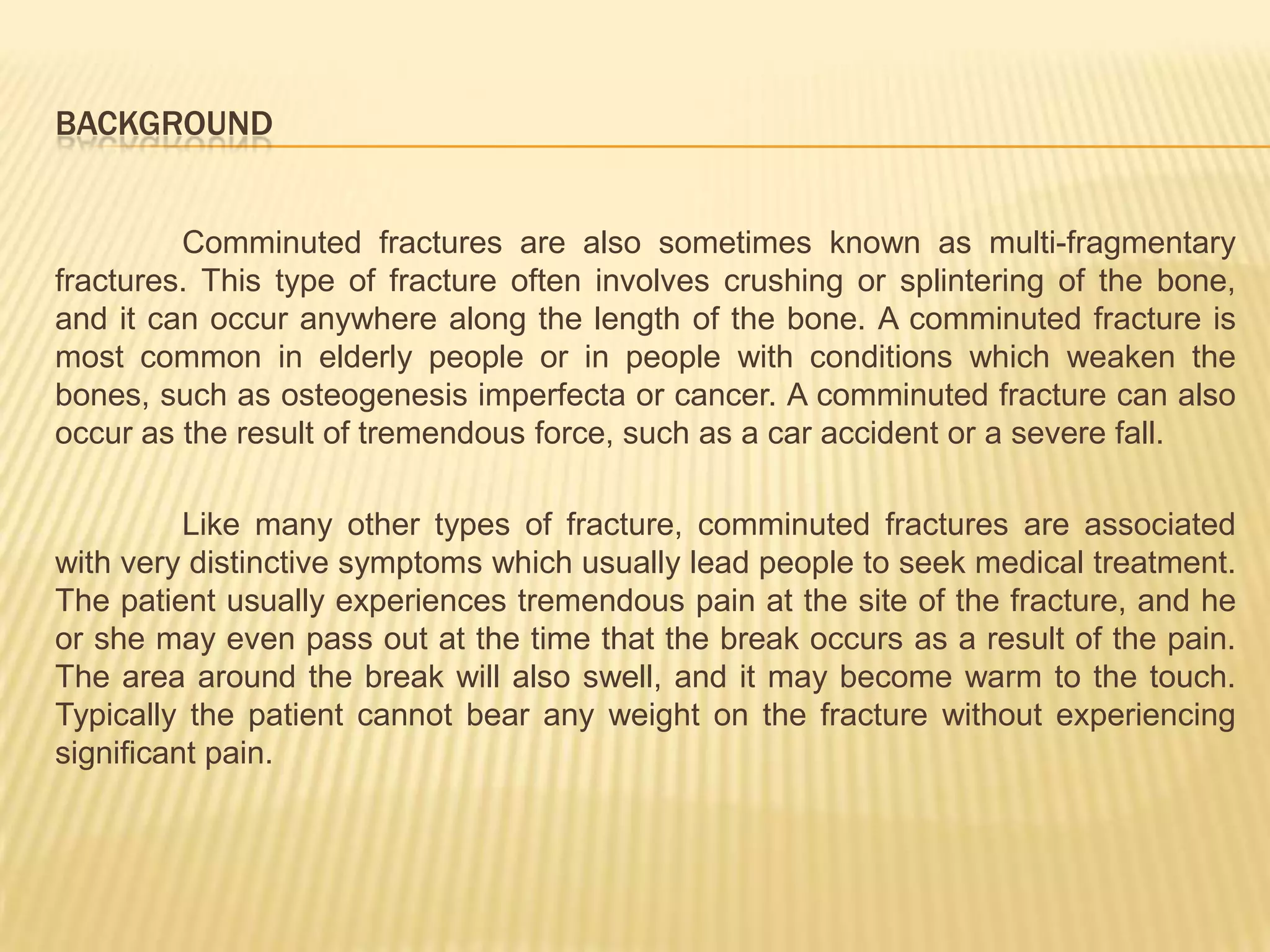 Common Types Of Fracture | PPTX