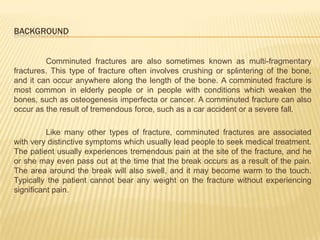 Common Types Of Fracture | PPTX