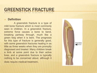 Common Types Of Fracture | PPTX