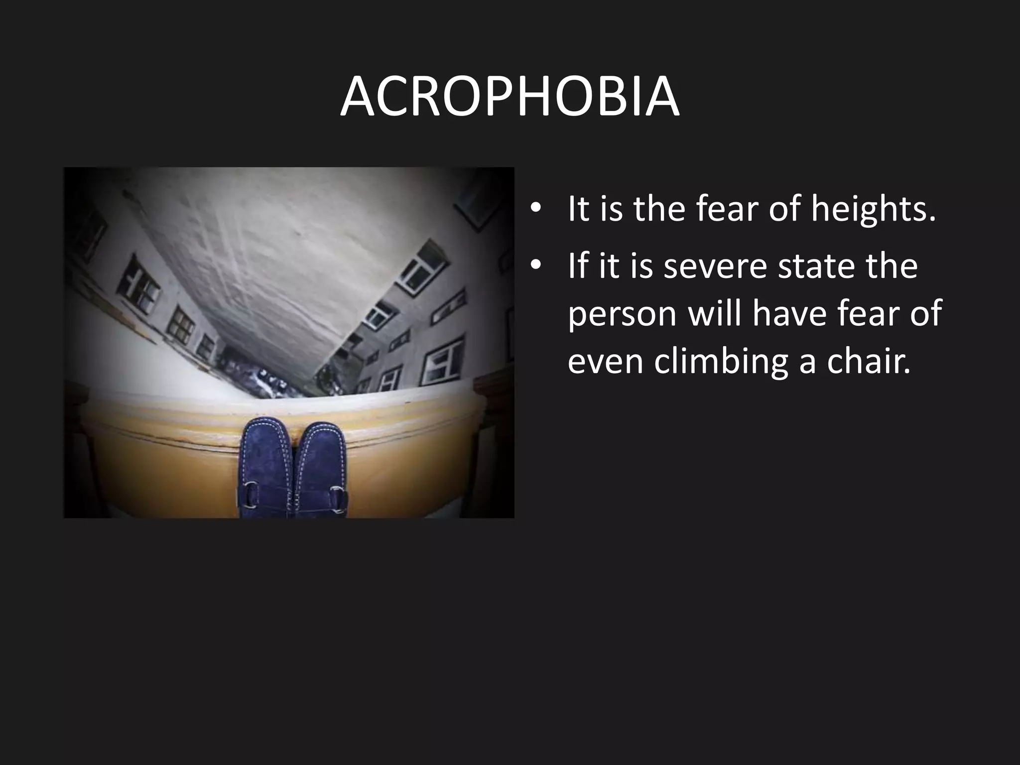 Common types of phobia | PPTX