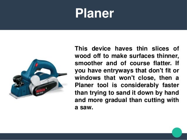 Common Types of Power Tools