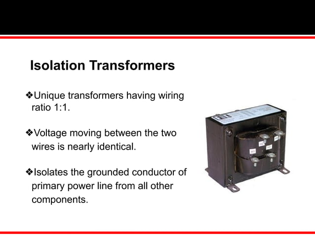 Transformer types presentation