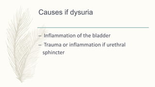 Common types of urinary alterations | PPTX