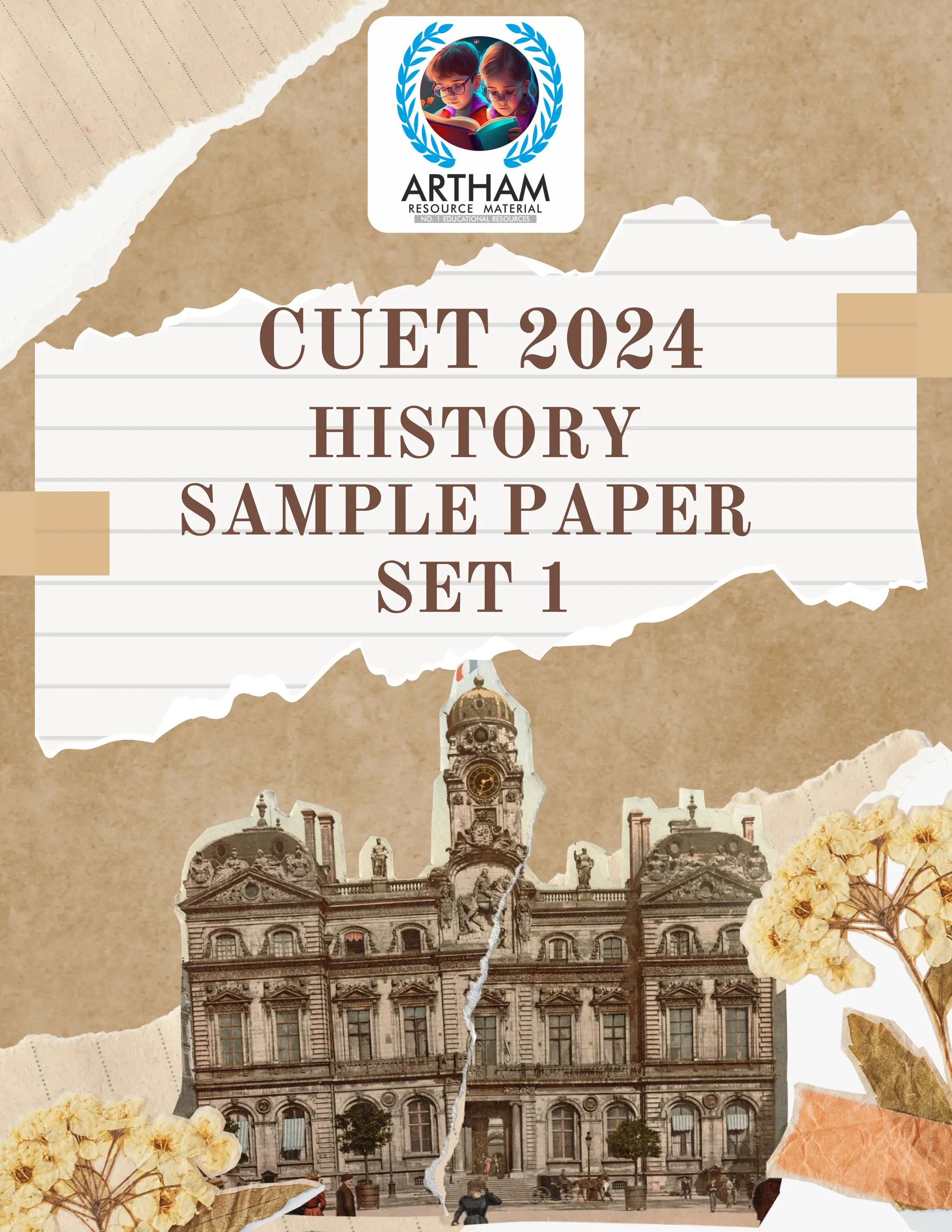 Common University Entrance Test History 2024 Sample Paper With Solution ...