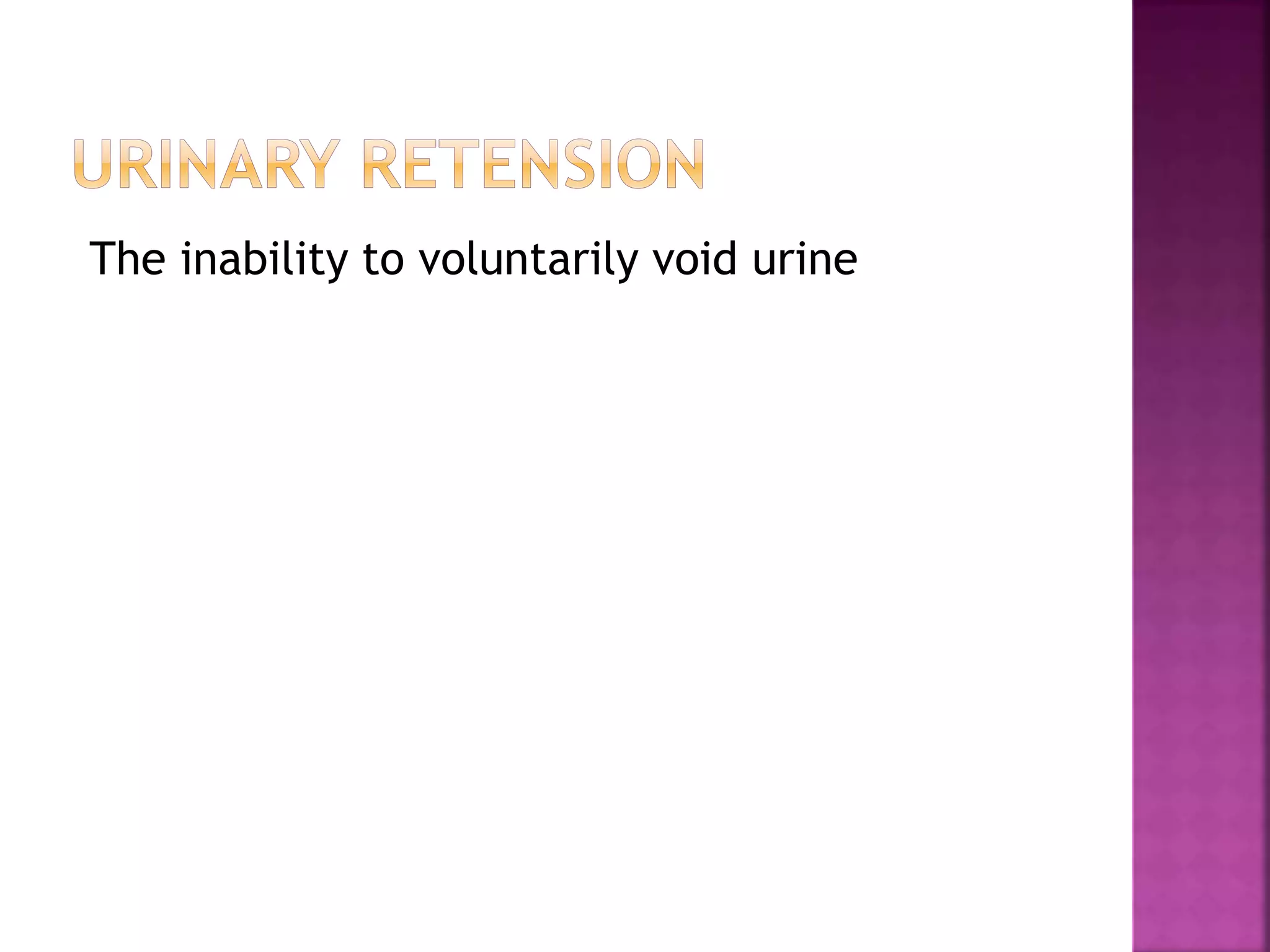 Common urinary symptom | PPTX