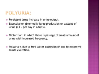 Common urinary symptom | PPTX