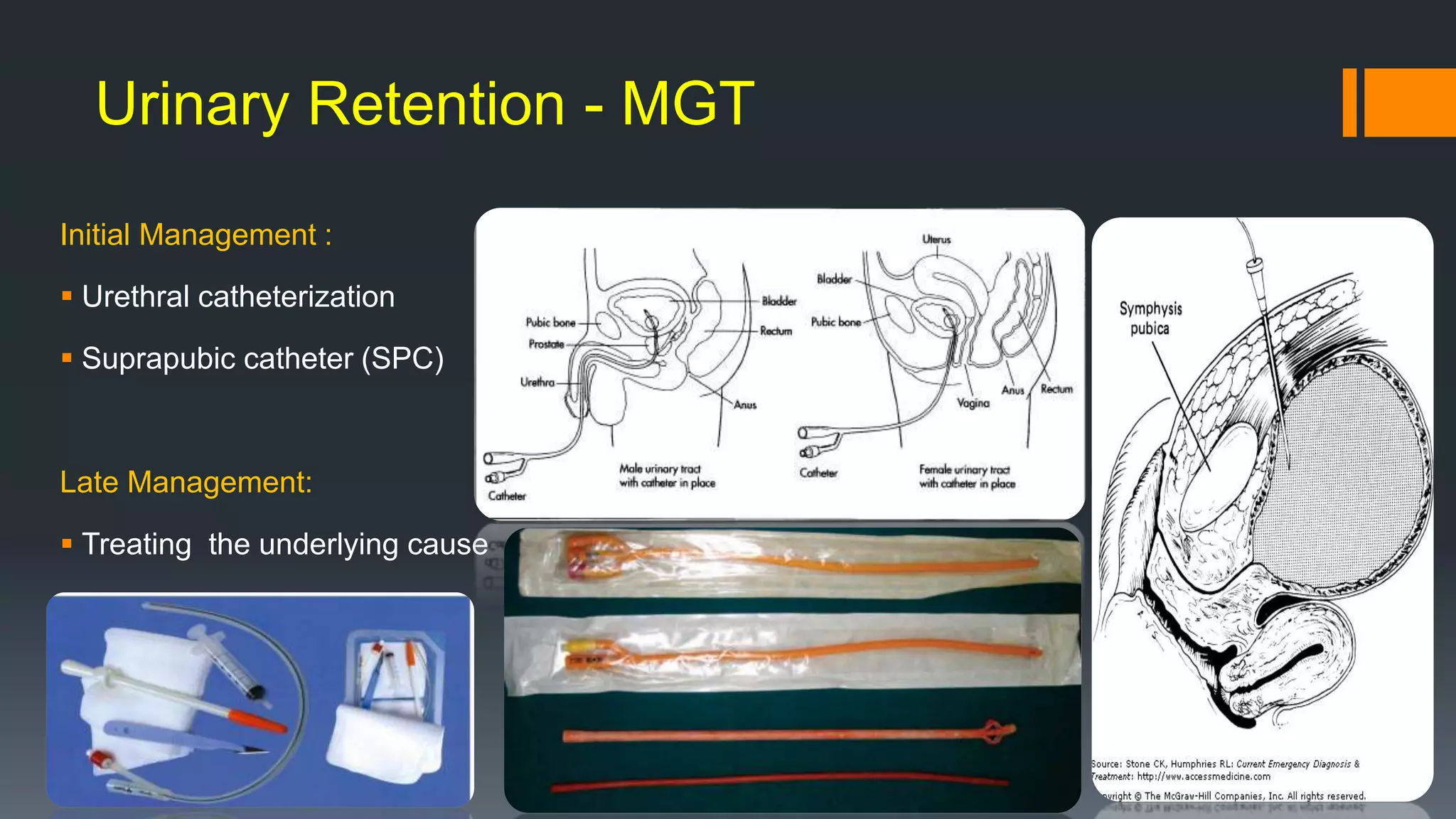 Common urological emergencies | PPTX