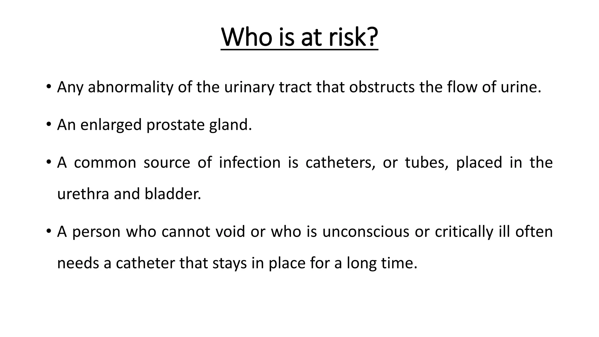 Common urological problems | PPTX