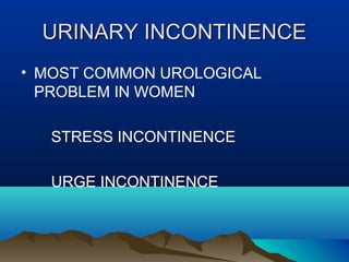 Common urology problems in pregnancy | PPT