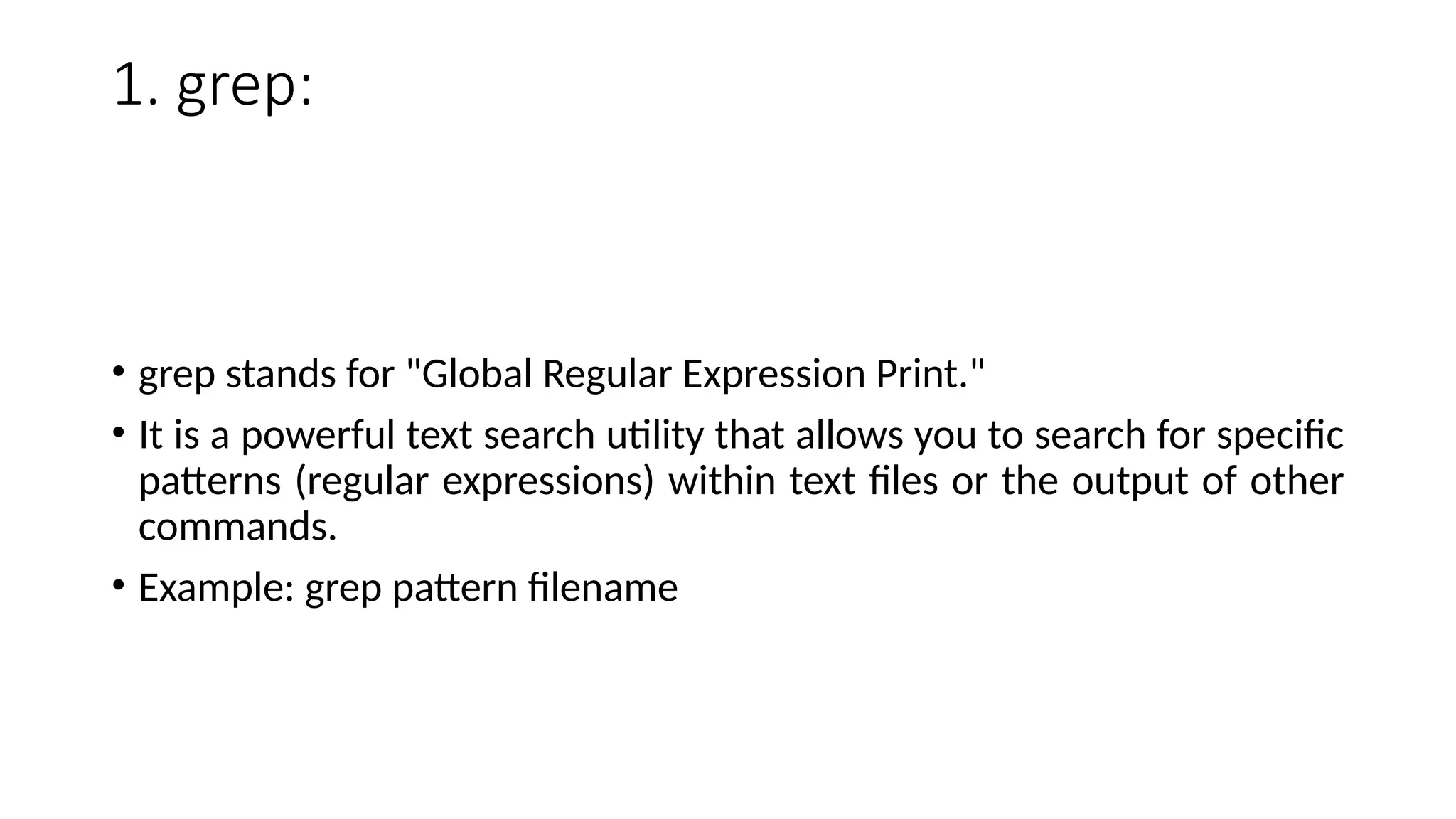 COMMON UTILITIES of the Linux Operating System.pptx | Operating Systems | Computer Software and ...