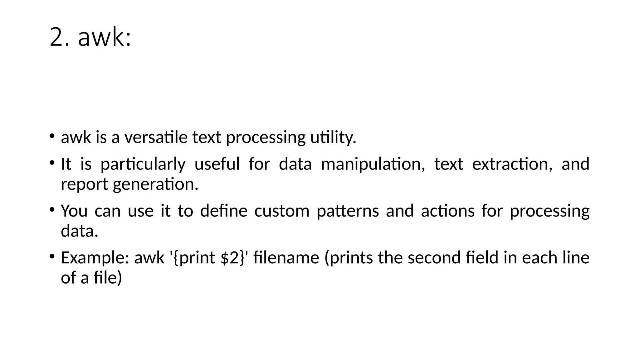 COMMON UTILITIES of the Linux Operating System.pptx