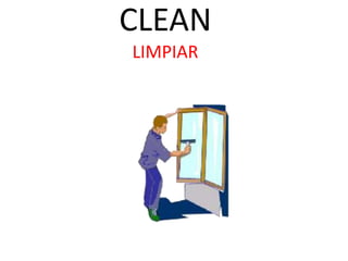 Verbos comúnmente usados en Inglés | PPT