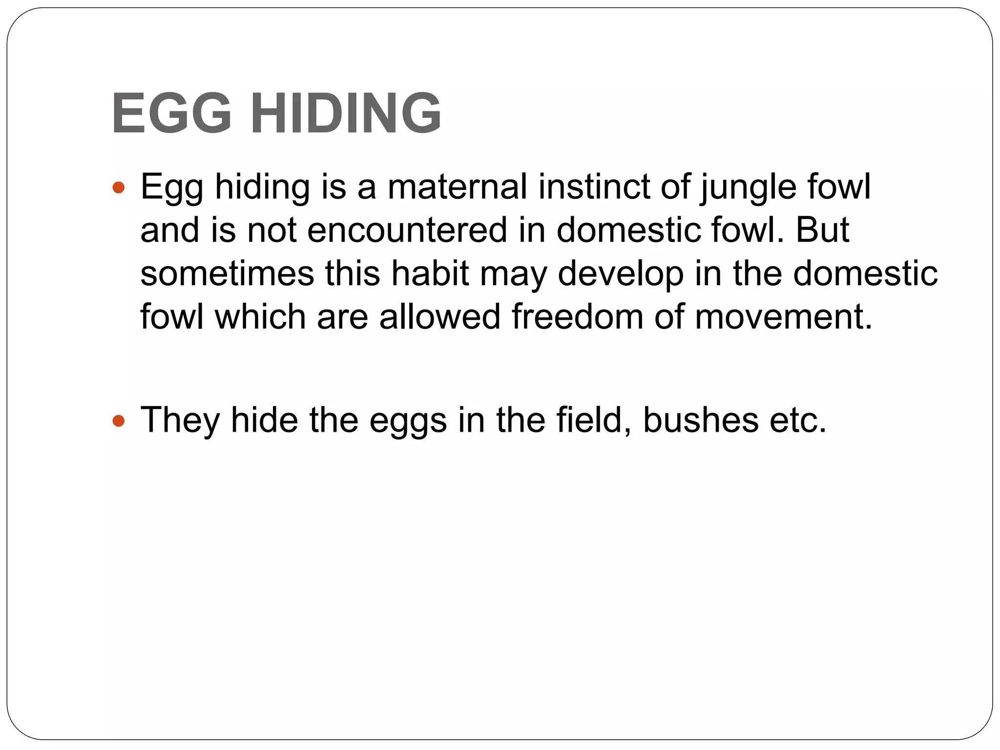Common vices of poultry and their prevention | PPTX