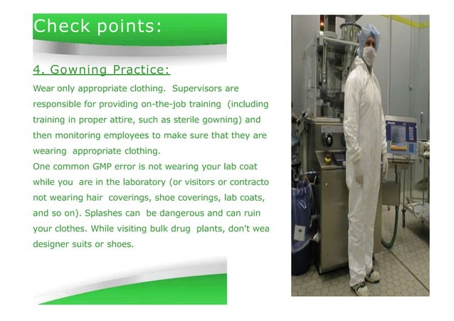 Common ways to avoid the most frequent GMP errors | PPT