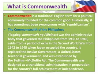 Commonwealth | PPTX