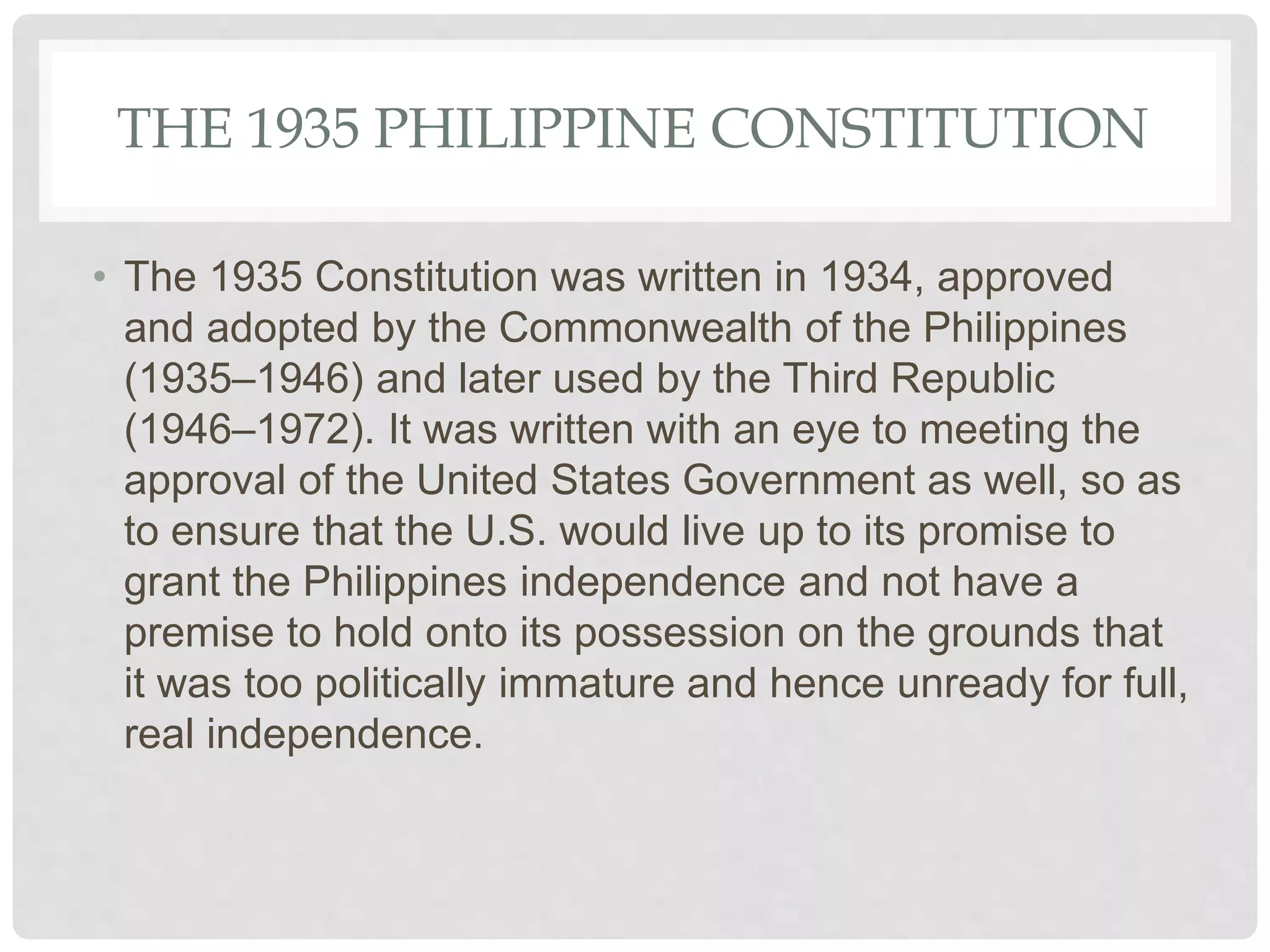 Commonwealth of the Republic of the Philippines | PPTX