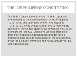 Commonwealth of the Republic of the Philippines | PPTX
