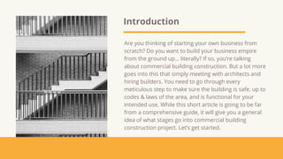 Commercial Building Construction: What Goes Into a New Construction ...