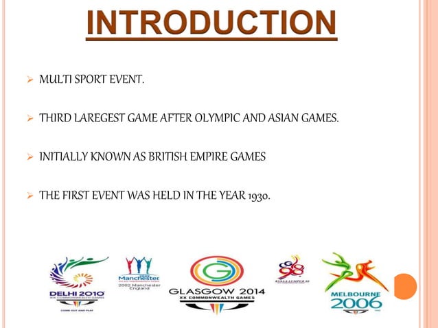 Common wealth games | PPT