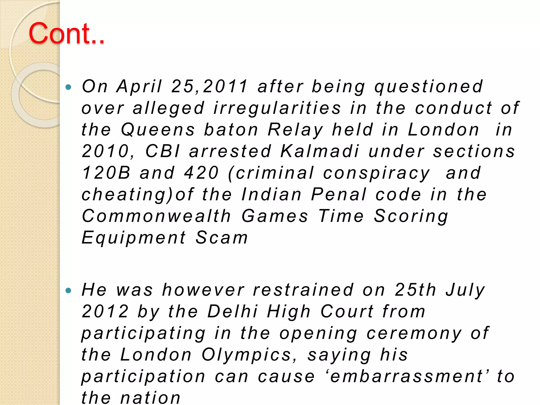 Commonwealthgames scam | PPTX