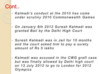 Commonwealthgames scam | PPT