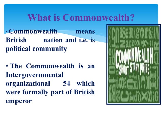 Commonwealth Literature Introduction | PPTX